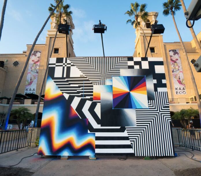 Exploring the futuristic 80s technicolor in Felipe Pantone's chromatic ...