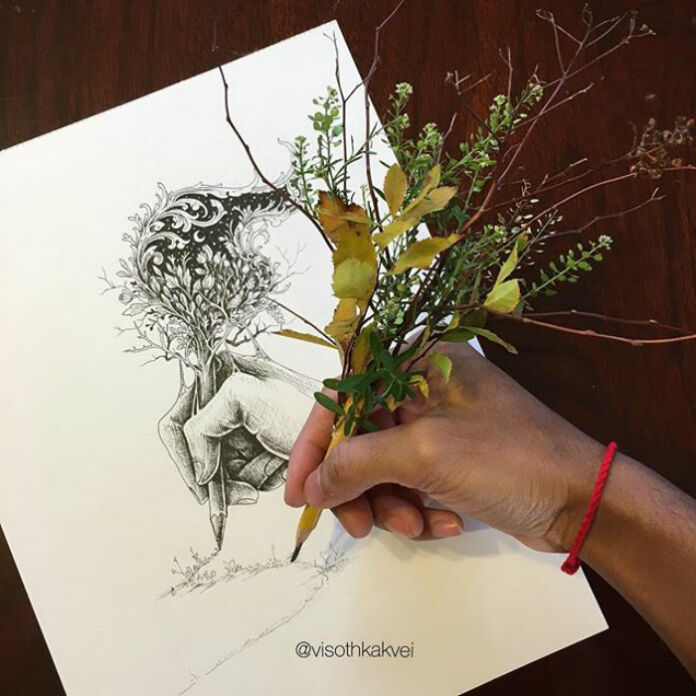 Beyond the pen: how Visoth Kakvei transforms doodles into dimensions ...