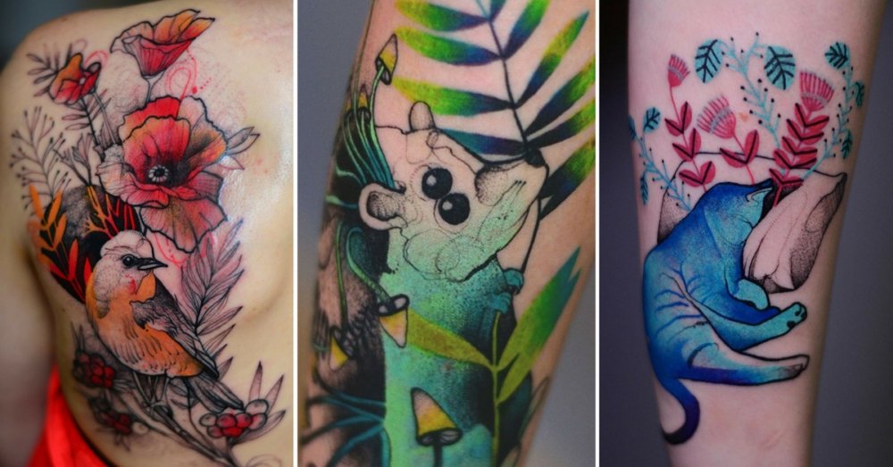 The glowing art of Joanna Swirska: neon tattoos redefined — Visualflood ...