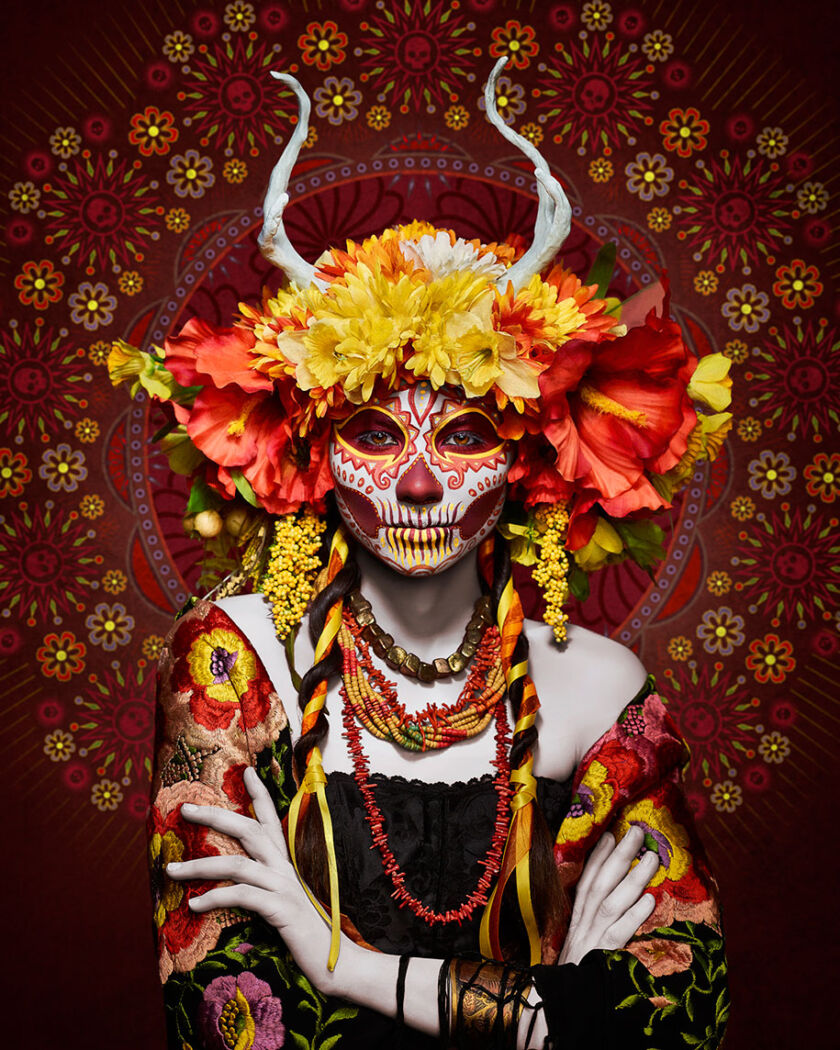 Tim Tadder: Las Muertas portrait series on Día de los Muertos