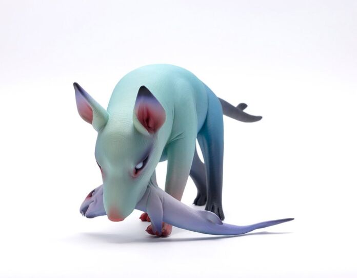 Erika Sanada: sculptures of amalgamated hybrid creatures