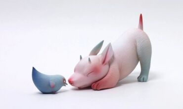 Erika Sanada: sculptures of amalgamated hybrid creatures