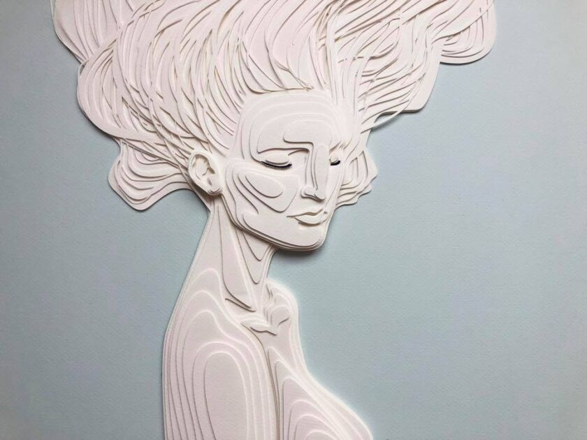 Stunning 3D portraits and illustrations made out of layered paper cuts ...
