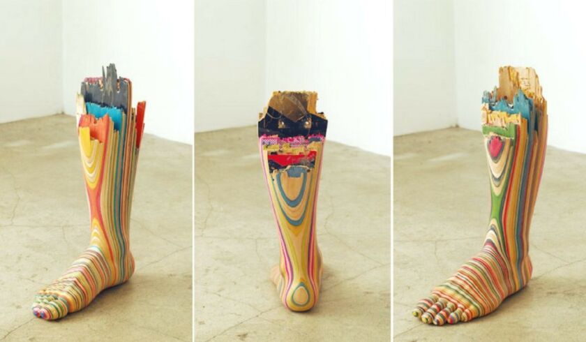 Haroshi: transforming discarded skateboards into pop art sculptures ...