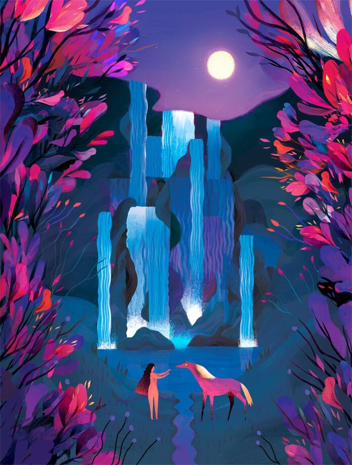 Exploring colorful imagination: Juliette Oberndorfer's exuberant ...