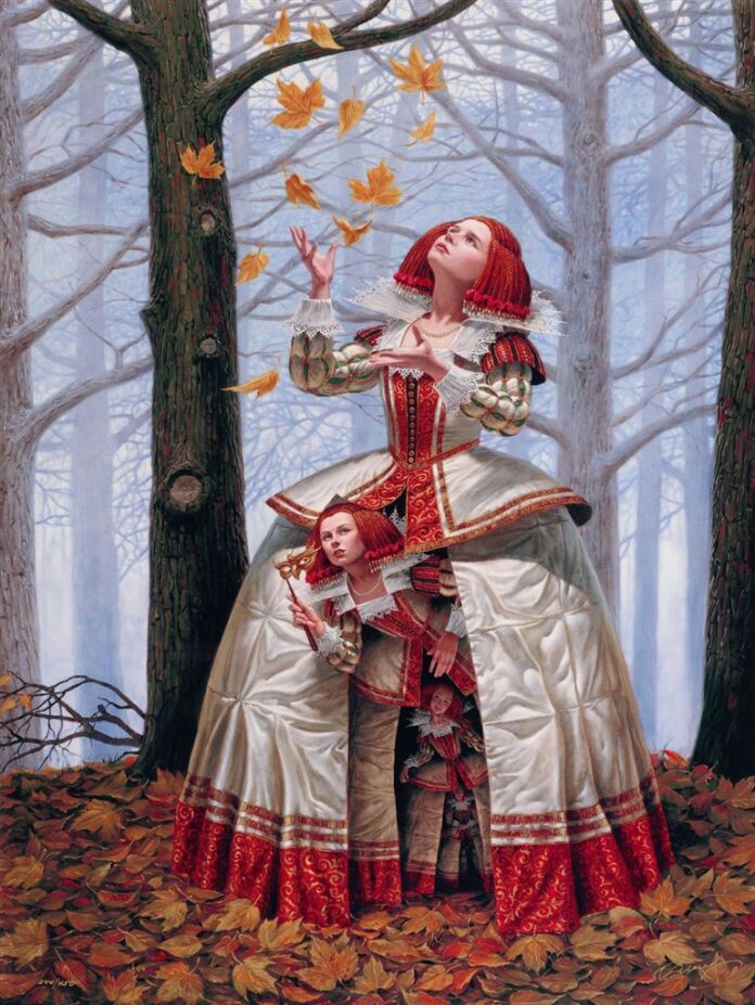 Michael Cheval: absurdist surrealist paintings