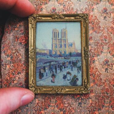 Lauren Delaney George: vintage miniature dioramas and furniture