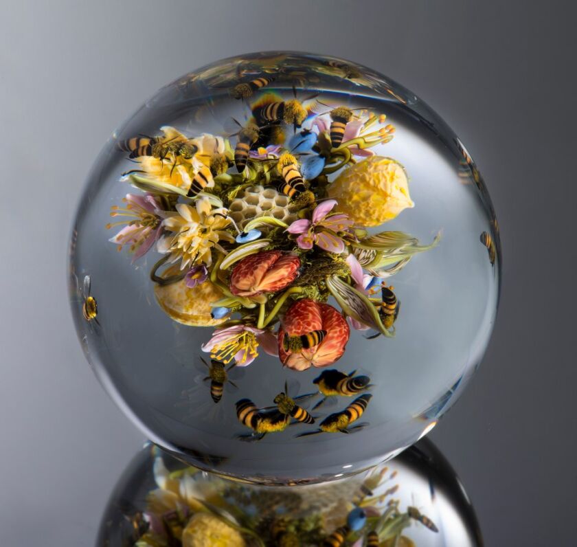 Paul J. Stankard: botanical specimens preserved in glass