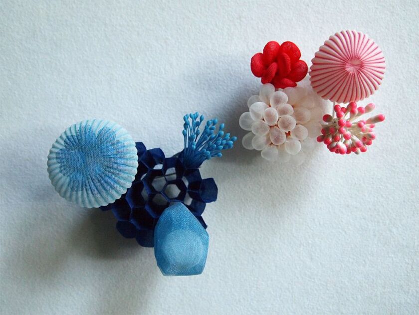 Absolutely stunning translucent textile sculptures in the shape of ...