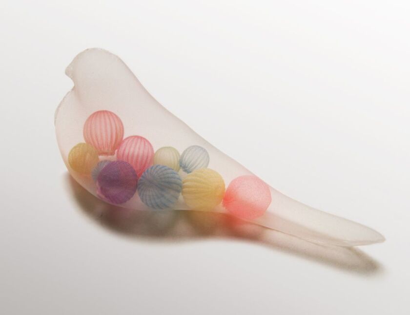Absolutely stunning translucent textile sculptures in the shape of ...