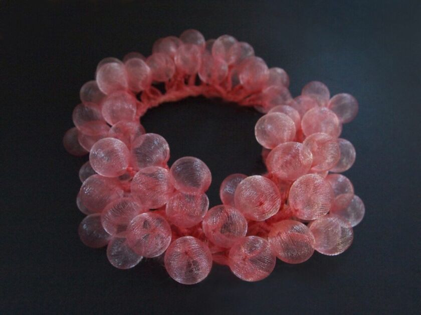 Absolutely stunning translucent textile sculptures in the shape of ...