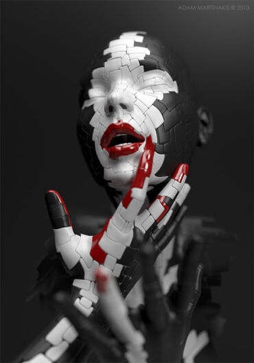 Adam Martinakis: surreal CGI human form digital sculptures