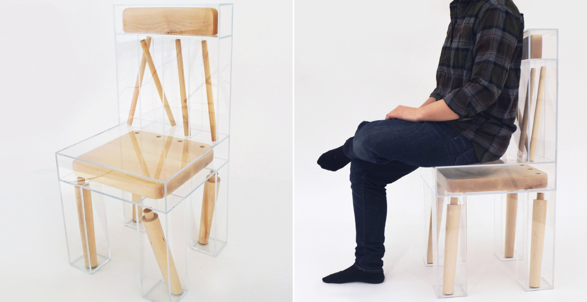 Exploded Chair: a furniture design that challenges our perception by ...