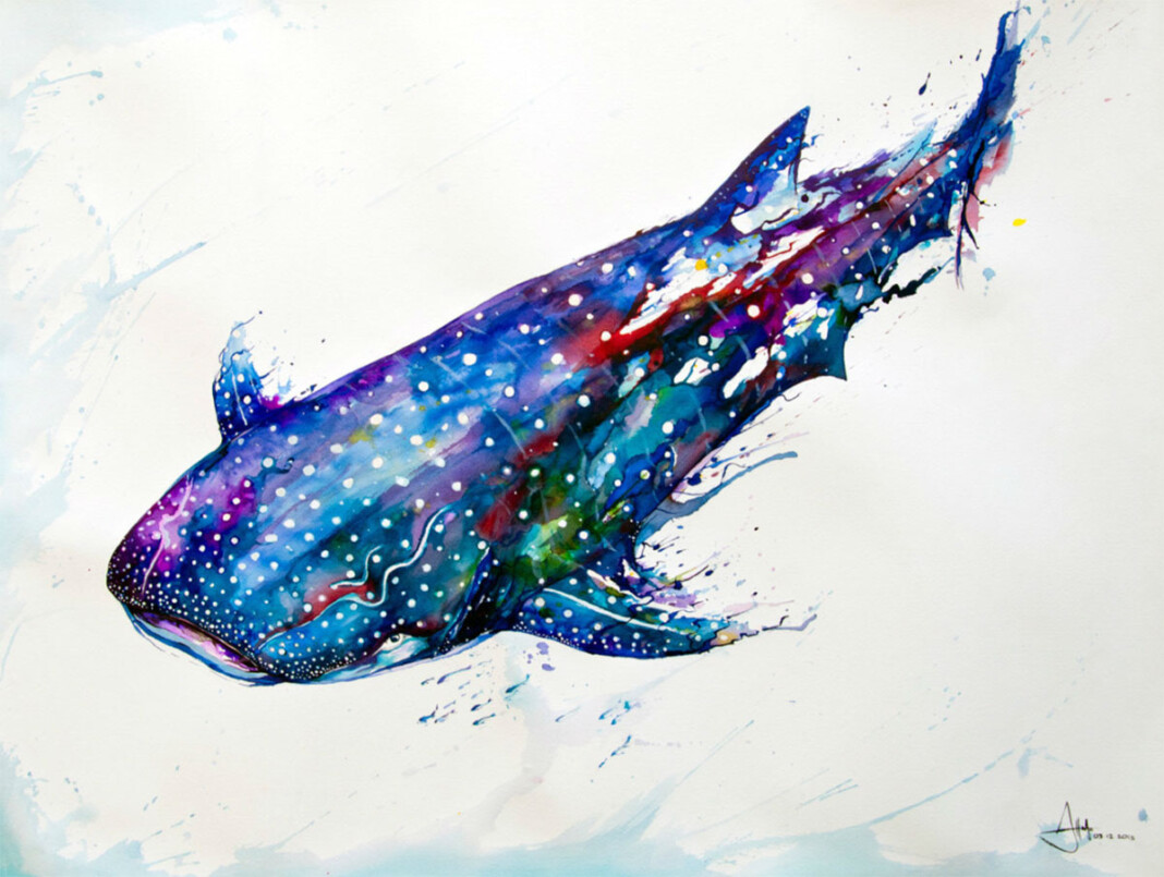Marc Allante: colorful watercolor paintings