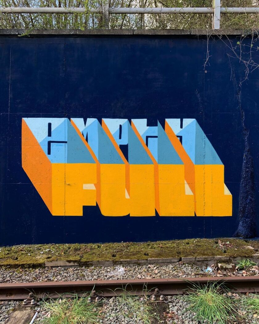 Pref's dazzling 3D typography murals: blending text, depth, and ...