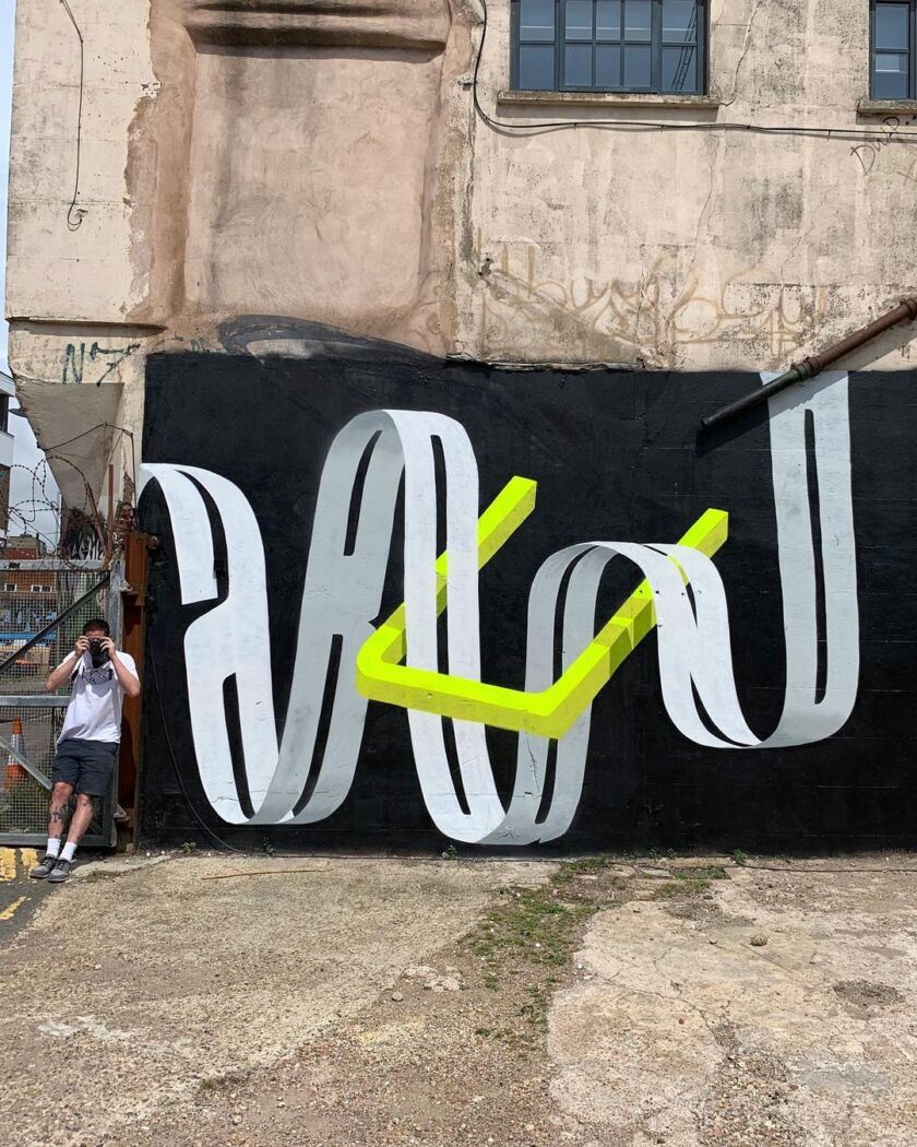 Pref's dazzling 3D typography murals: blending text, depth, and ...