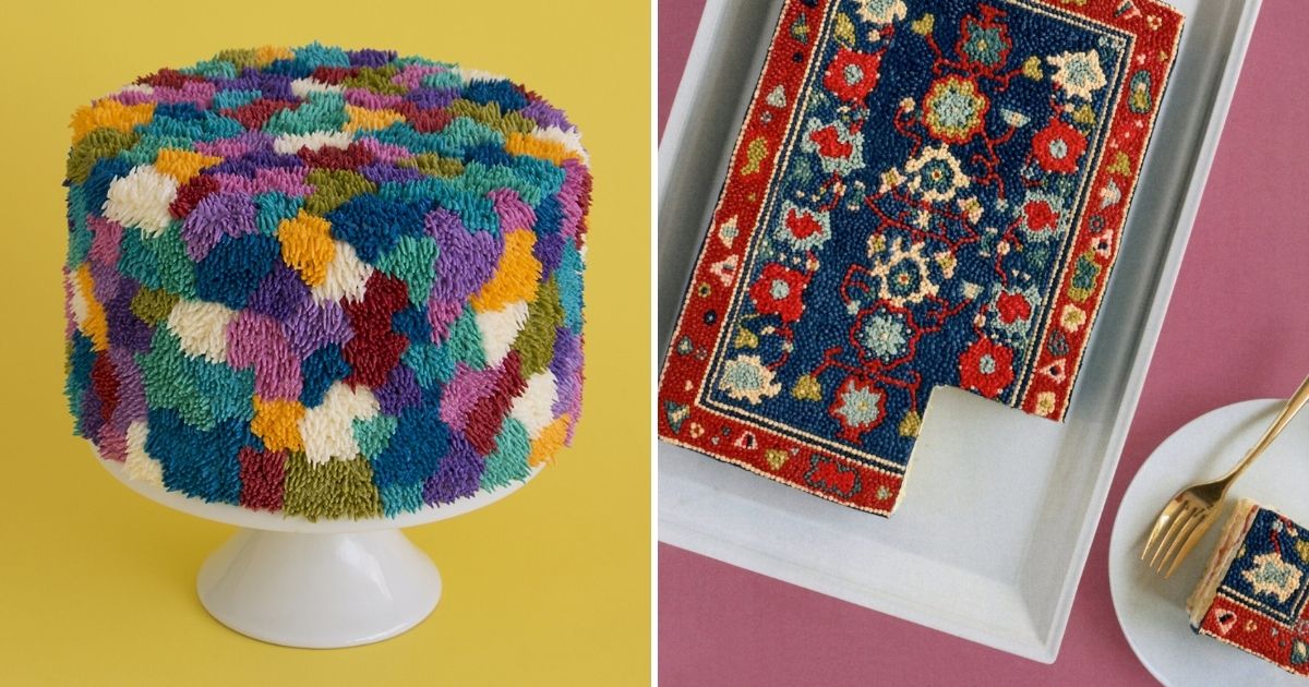 Fusing culinary and textile design: the unique buttercream cake ...