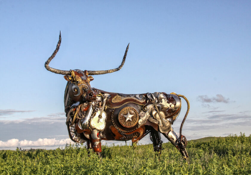 John Lopez: breathtaking large-scale metal sculptures