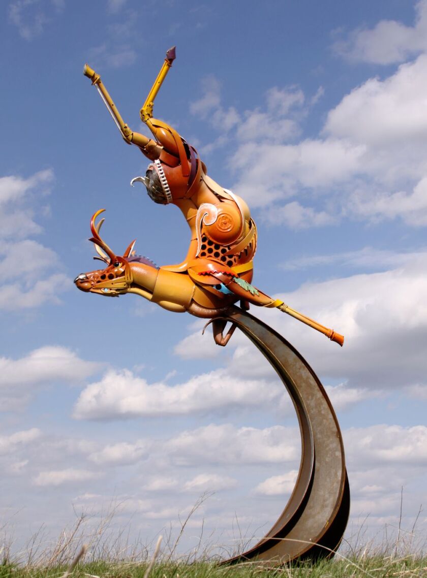 John Lopez: breathtaking large-scale metal sculptures