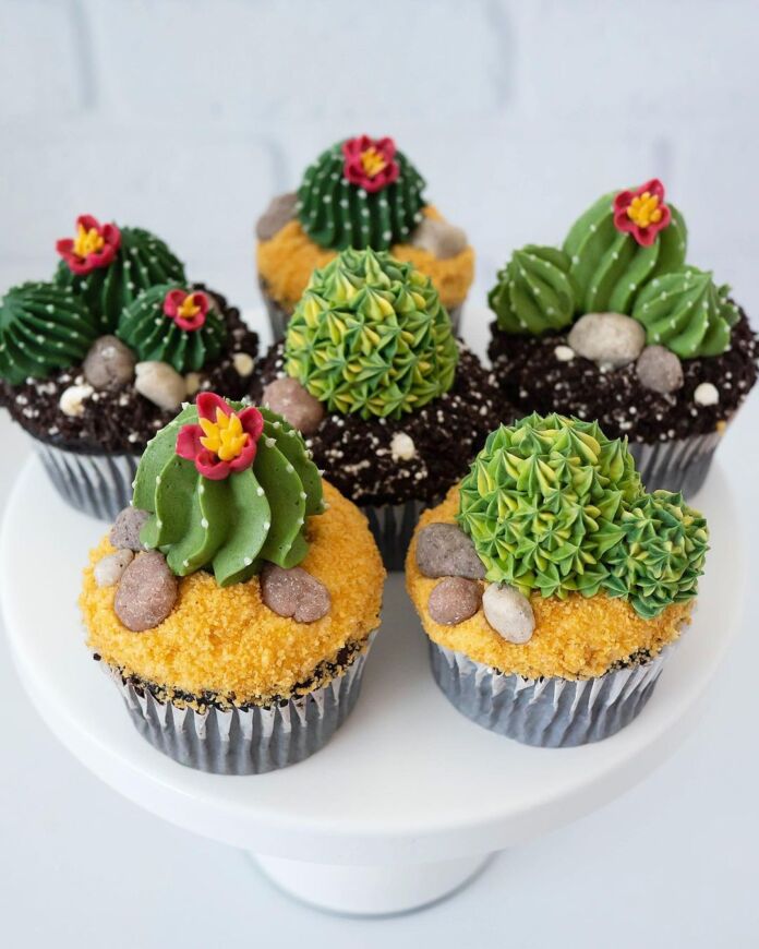 The magic of Leslie Vigil's buttercream art: lifelike cacti and ...