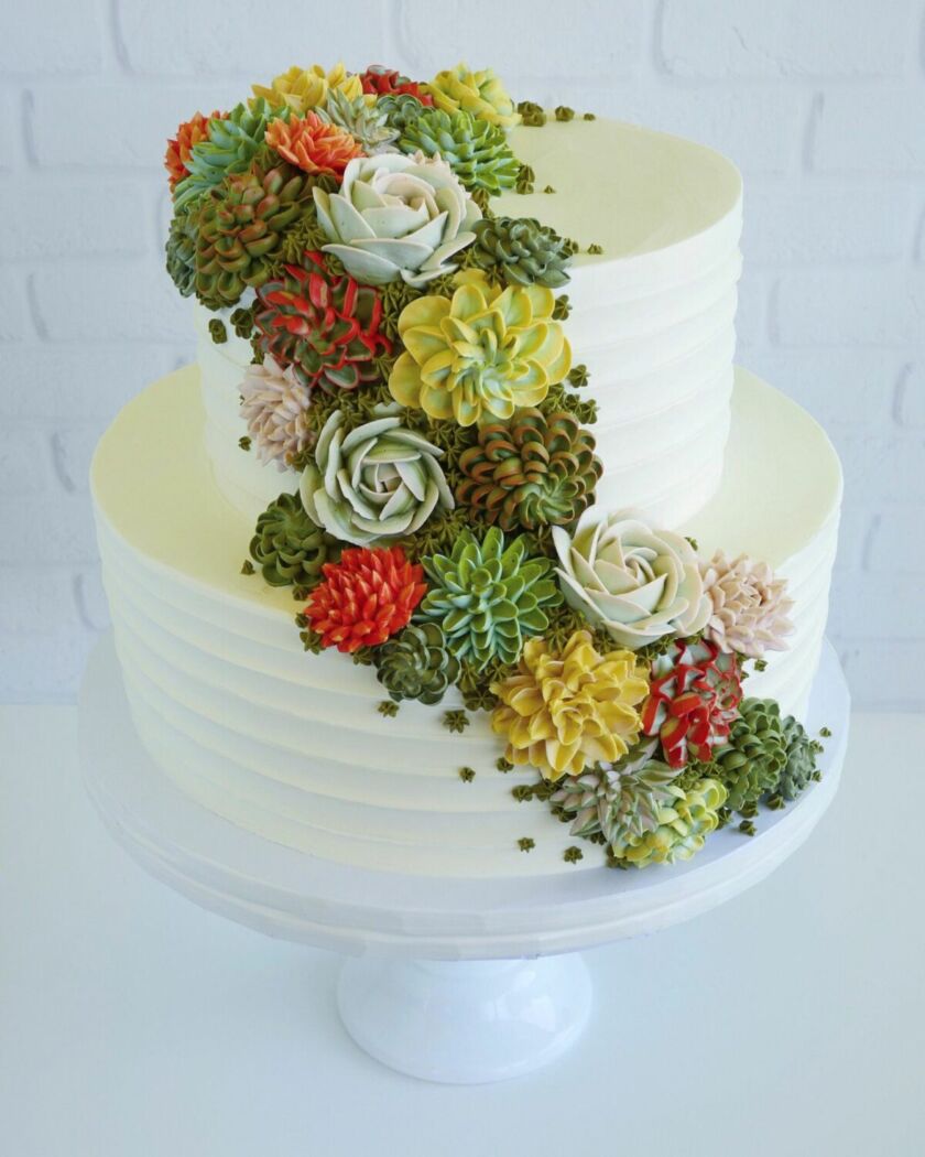 The magic of Leslie Vigil's buttercream art: lifelike cacti and ...