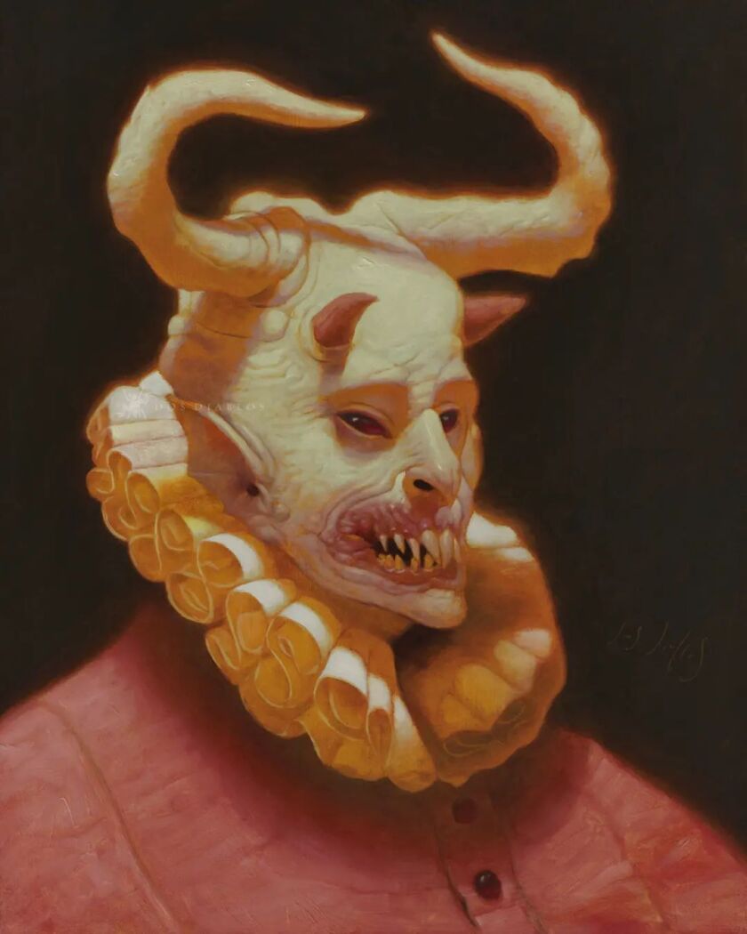 Jorge Dos Diablos: grotesque diabolic creature portraits