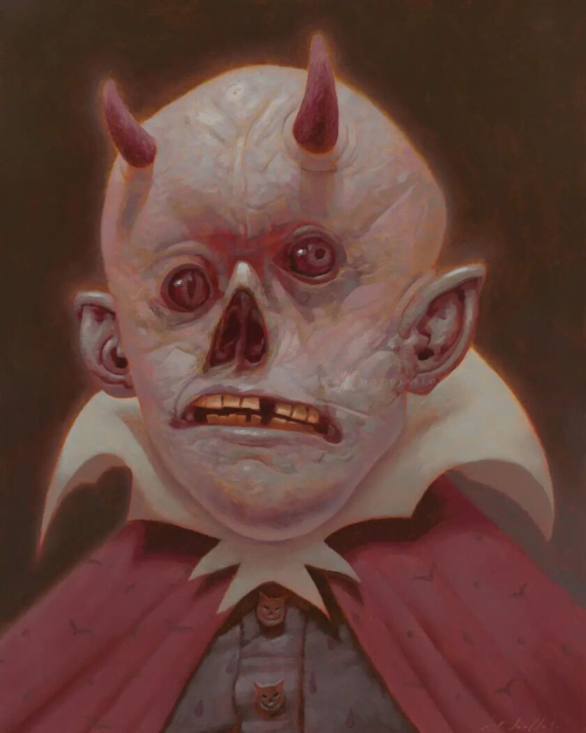 The grotesque but delightful portraits of diabolic creatures by Jorge ...