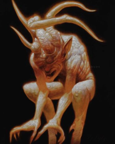 Jorge Dos Diablos: grotesque diabolic creature portraits