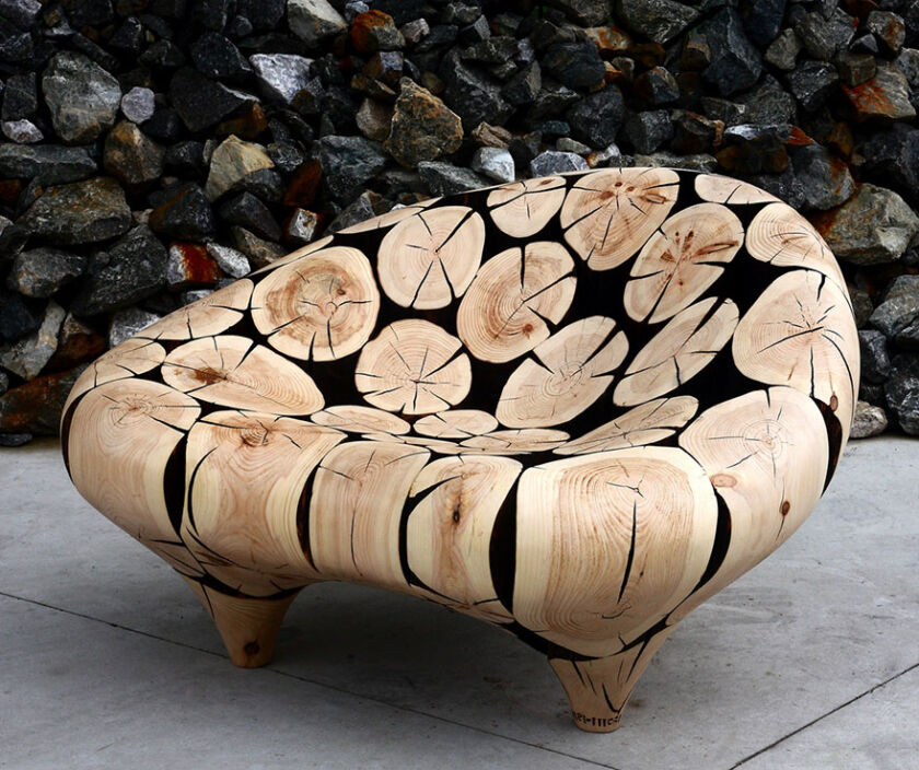 Jaehyo Lee: contemporary wood and stone sculptures