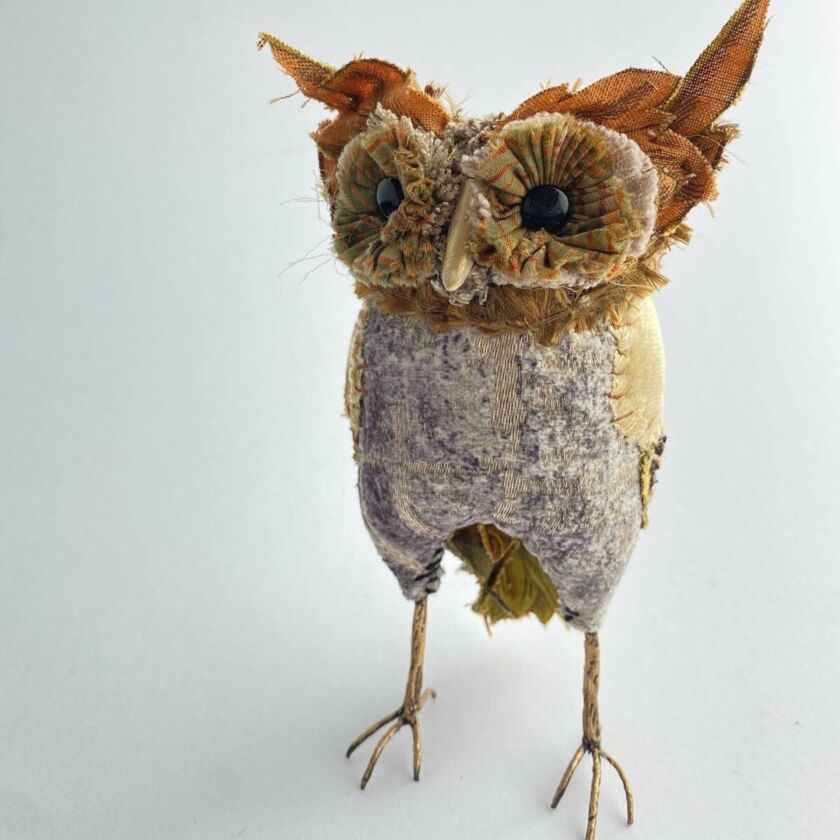 Bryony Rose Jennings: enchanting animal textile sculptures
