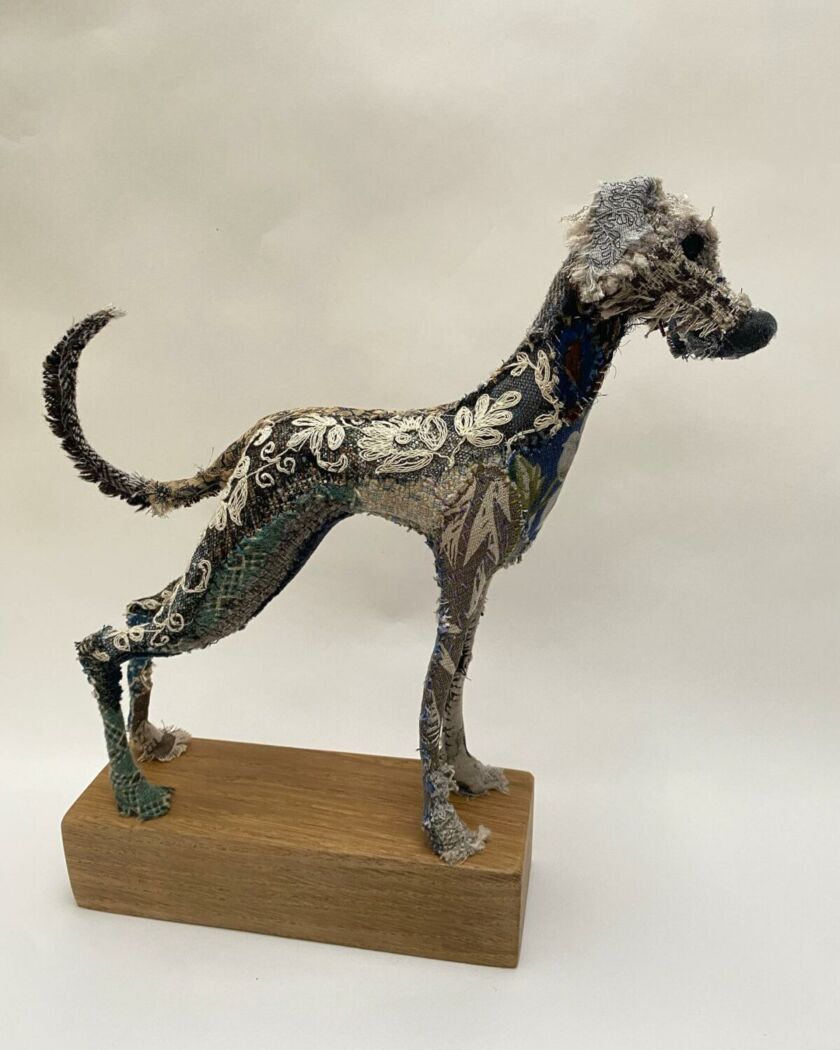 Bryony Rose Jennings: enchanting animal textile sculptures