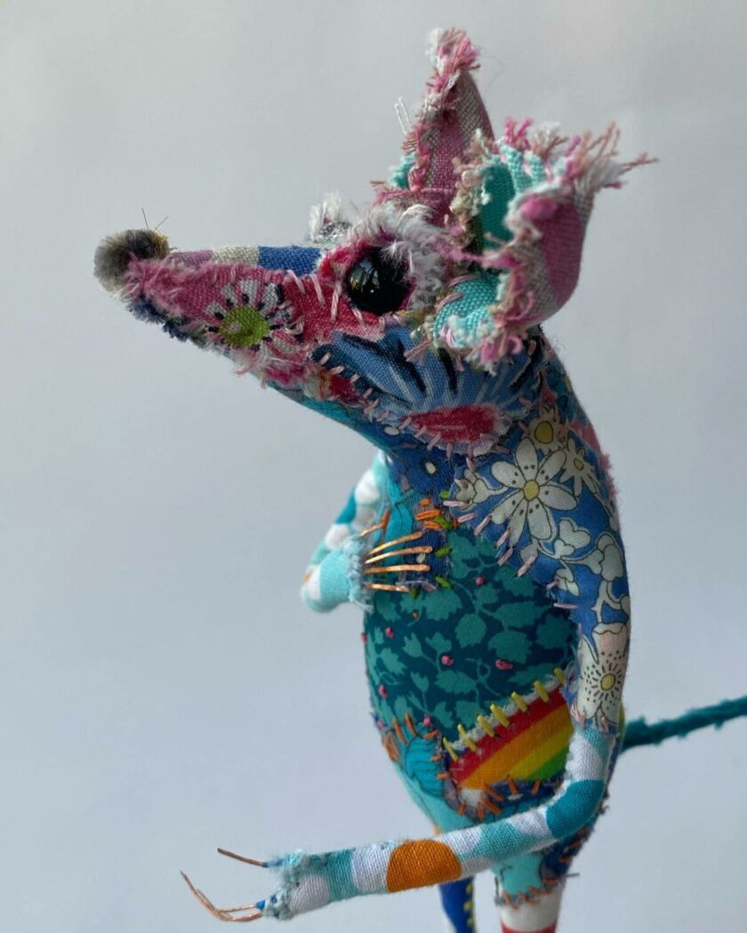 Bryony Rose Jennings: enchanting animal textile sculptures
