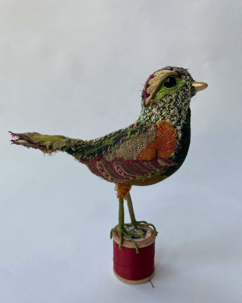 Bryony Rose Jennings: enchanting animal textile sculptures