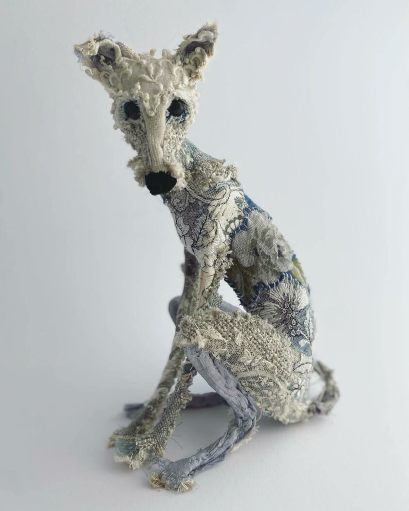 Bryony Rose Jennings: enchanting animal textile sculptures