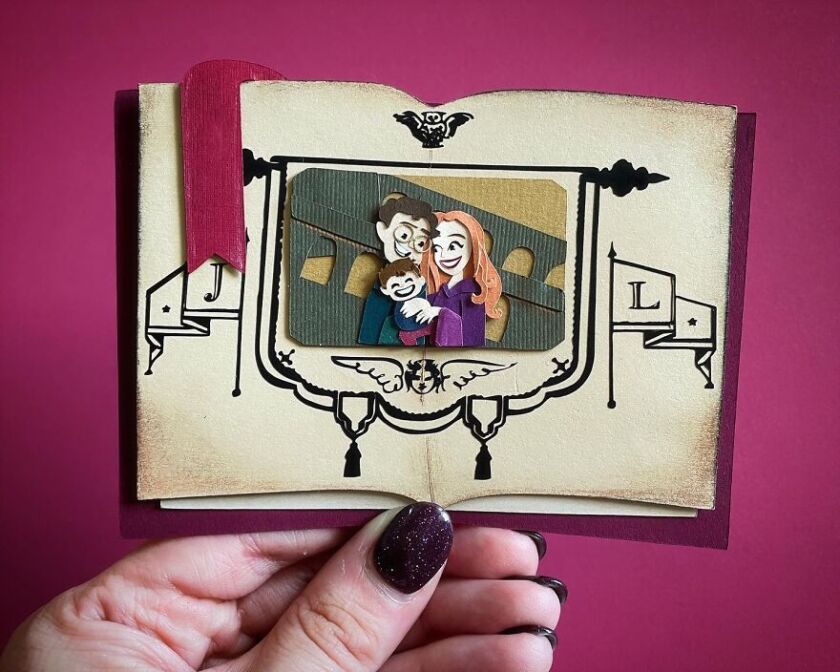 Kristy Edgar creates adorable paper cuts of Harry Potter characters ...