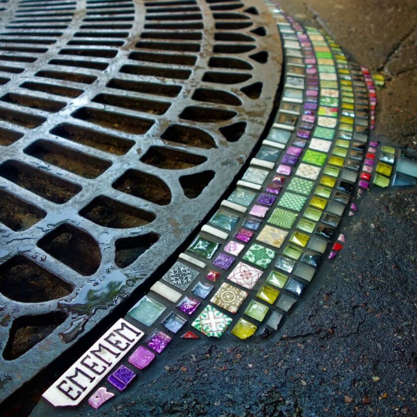 Ememem Transforms Broken Streets Into Vibrant Mosaic Interventions ...