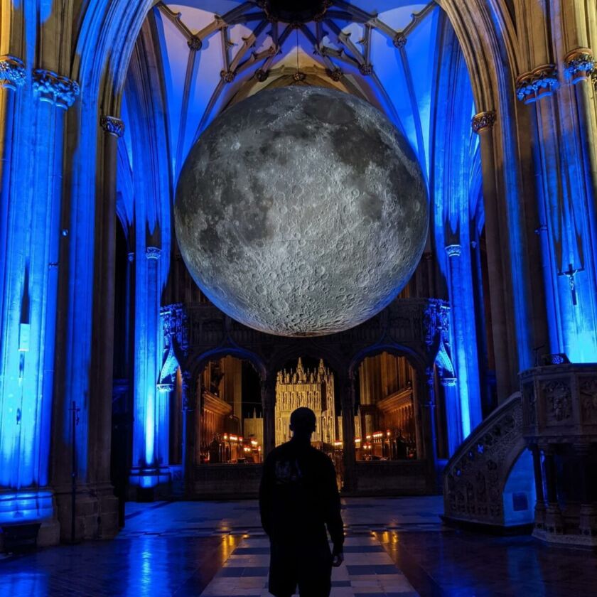 Museum of the Moon: how Luke Jerram's moon replicas illuminate our ...