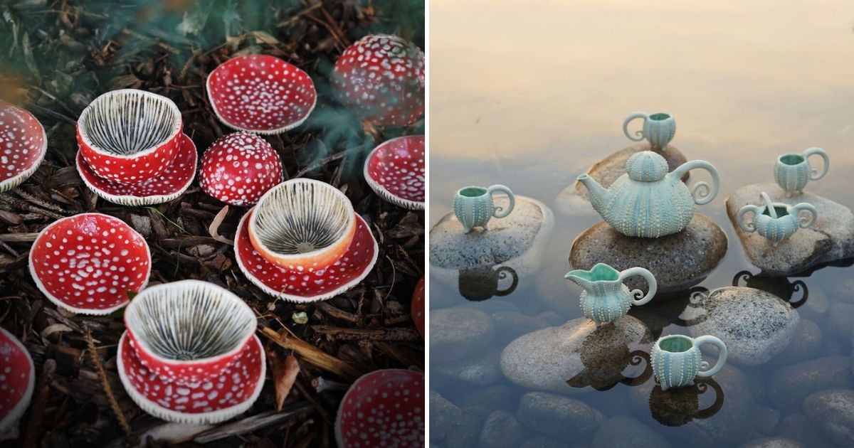 Miss Wondersmith whimsically creates stunning nature-inspired ceramics ...