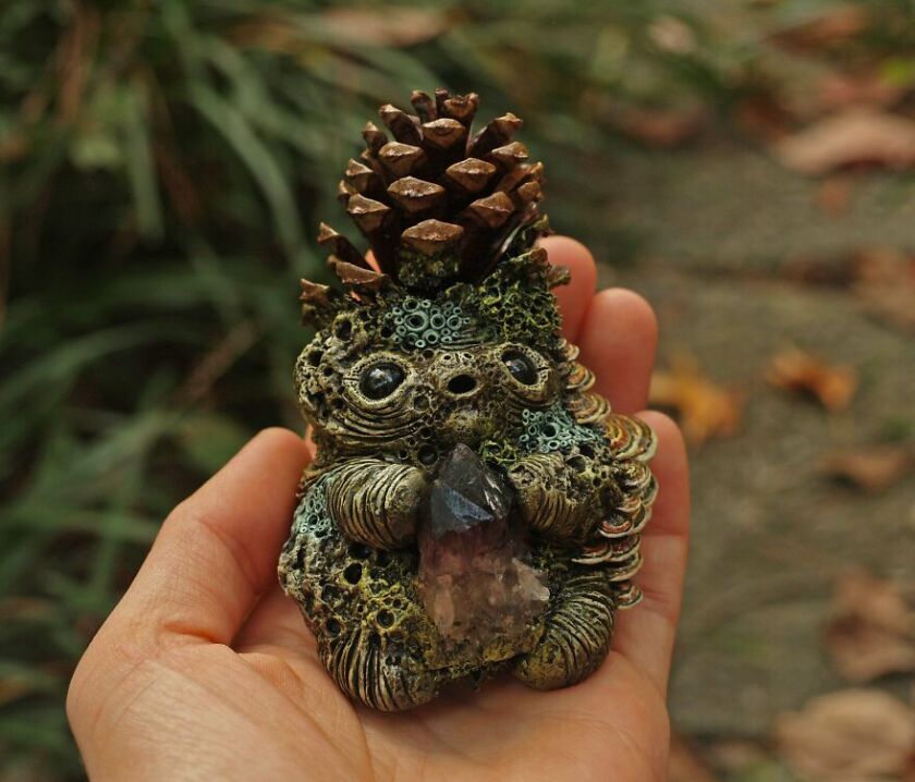 Michelle Petersen: whimsical clay fantasy creatures