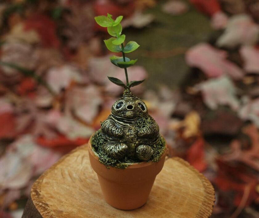 Michelle Petersen: whimsical clay fantasy creatures