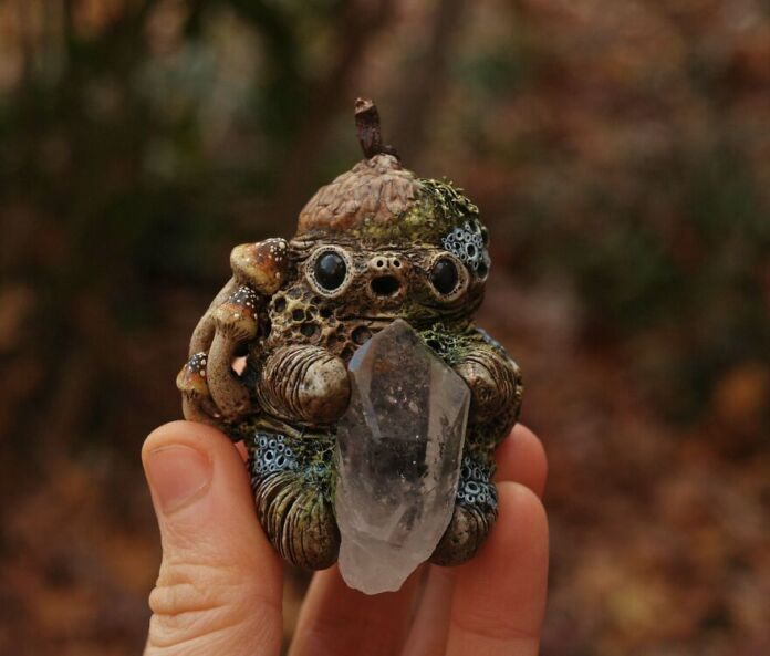 Michelle Petersen: whimsical clay fantasy creatures