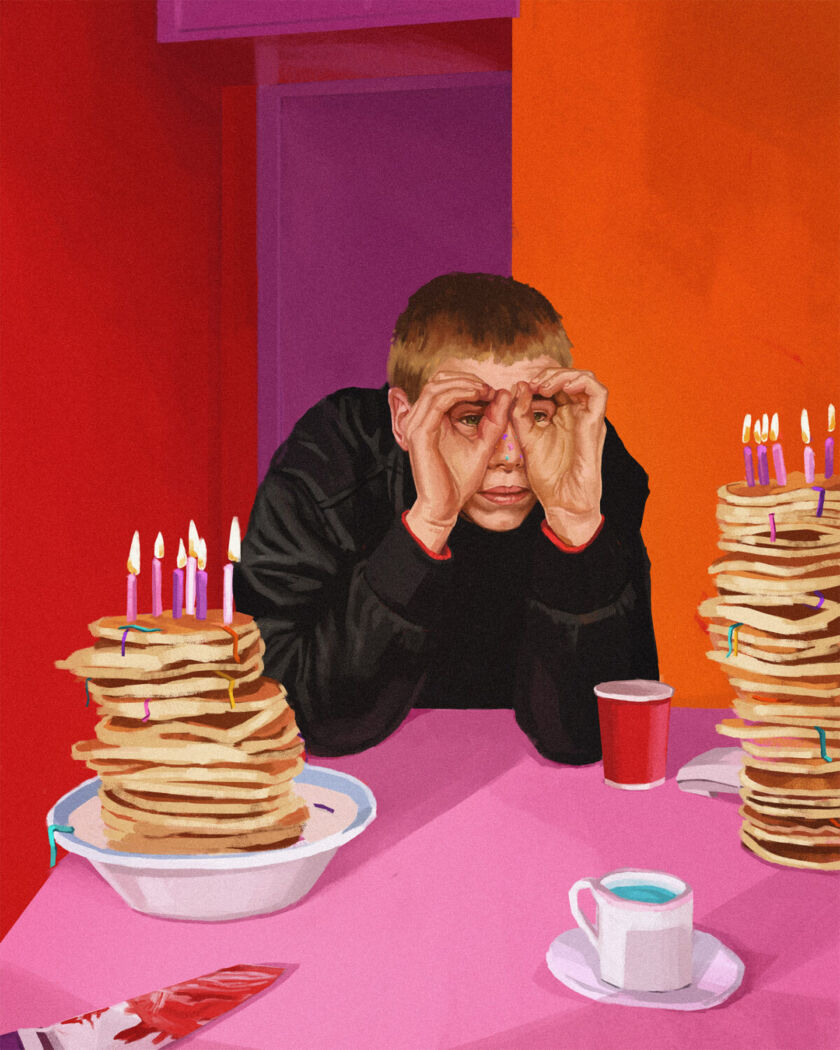 Emotional hues: gorgeous illustrated portraits in vivid colors by ...