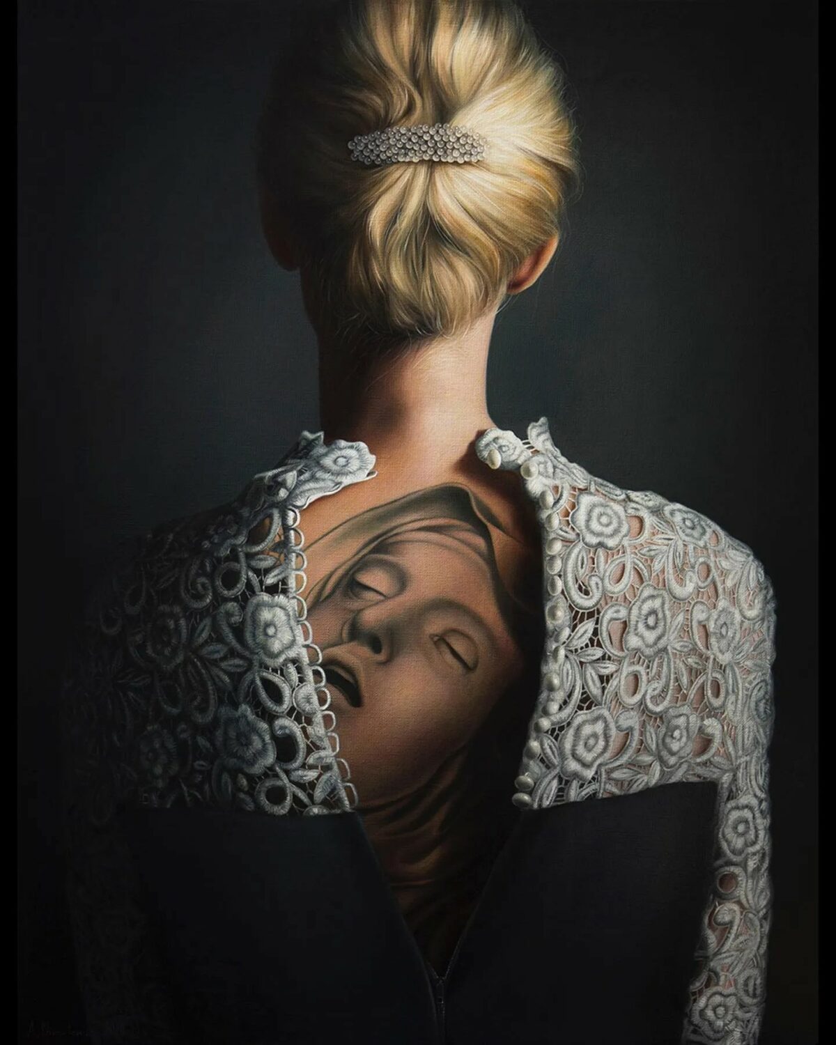 Girl Hyper Realistic Painting By Staudinger at Isaac Oppen blog