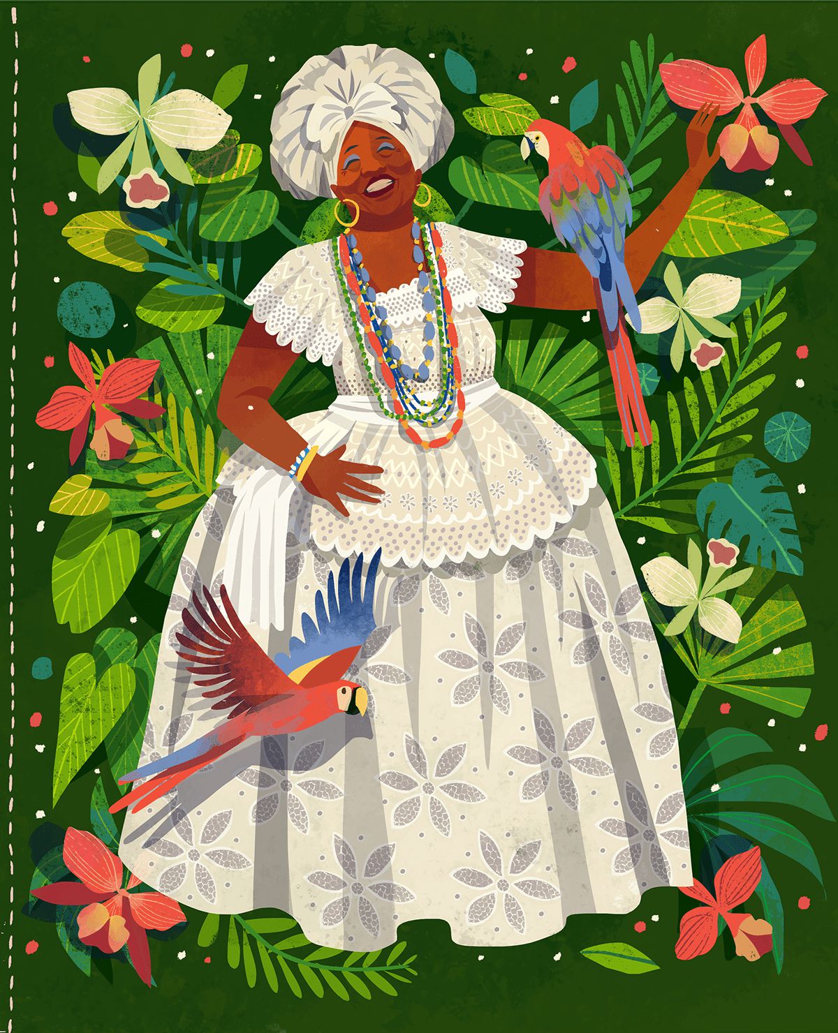 The Culture Of Clothes: traditional garments celebrated in vibrant illustrations by Chaaya ...