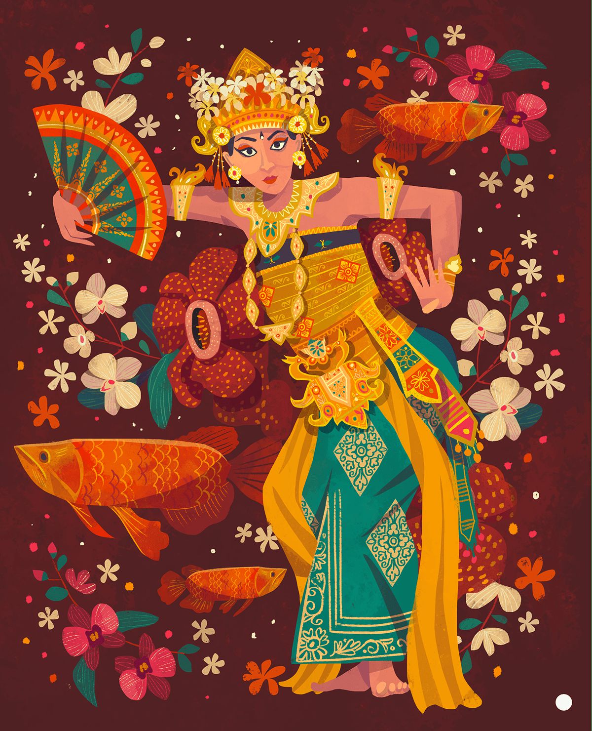 The Culture Of Clothes: traditional garments celebrated in vibrant illustrations by Chaaya ...