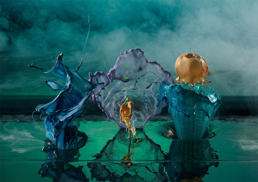 Jack Long: ordinary fluids turned into extraordinary art