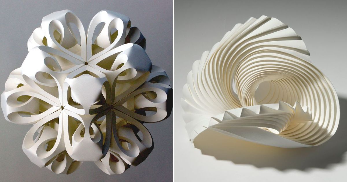 The delicate dance of paper: Richard Sweeney's intricate modular ...