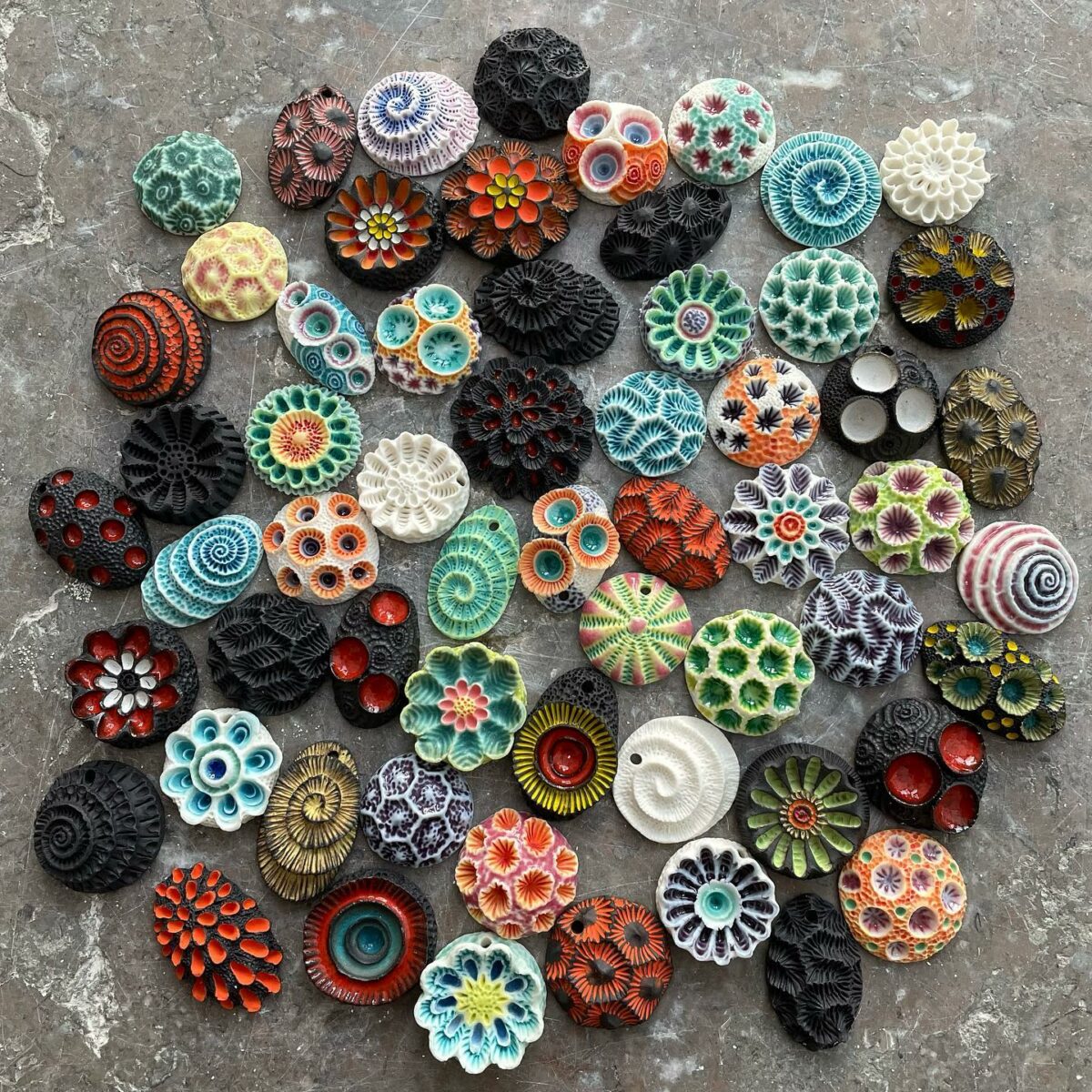 Lisa Seaurchin: intricate abstract porcelain sculptures