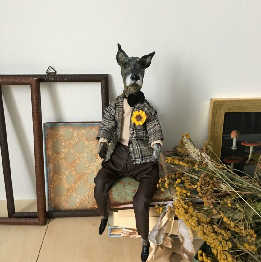 Agata Glowacka-Khloponina: fantasy animal art dolls and wood paintings