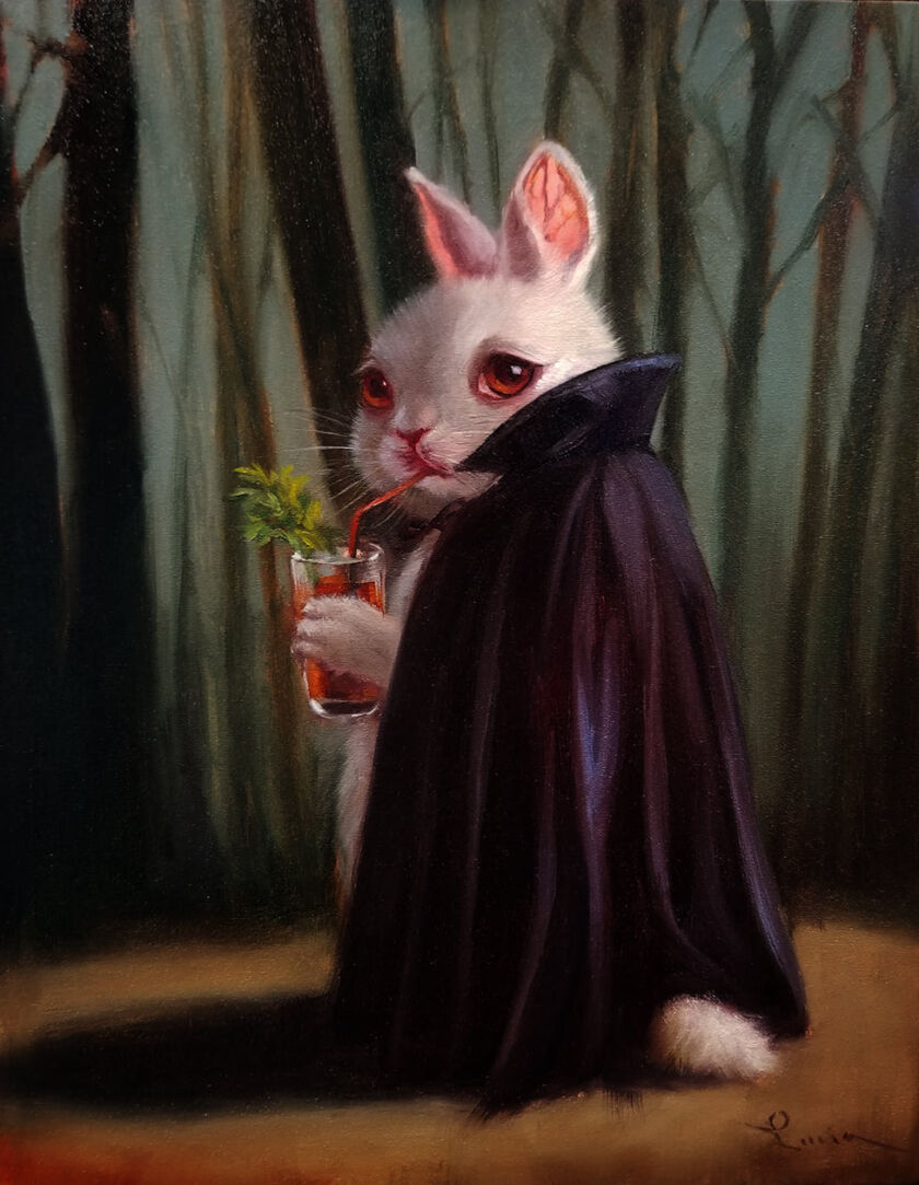 Lucia Heffernan: realistic portraits of personified animals